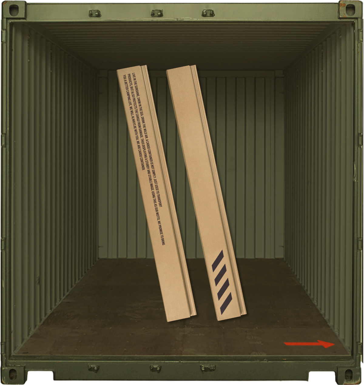 3 UNIT FRAME – CARGO CONTAINER