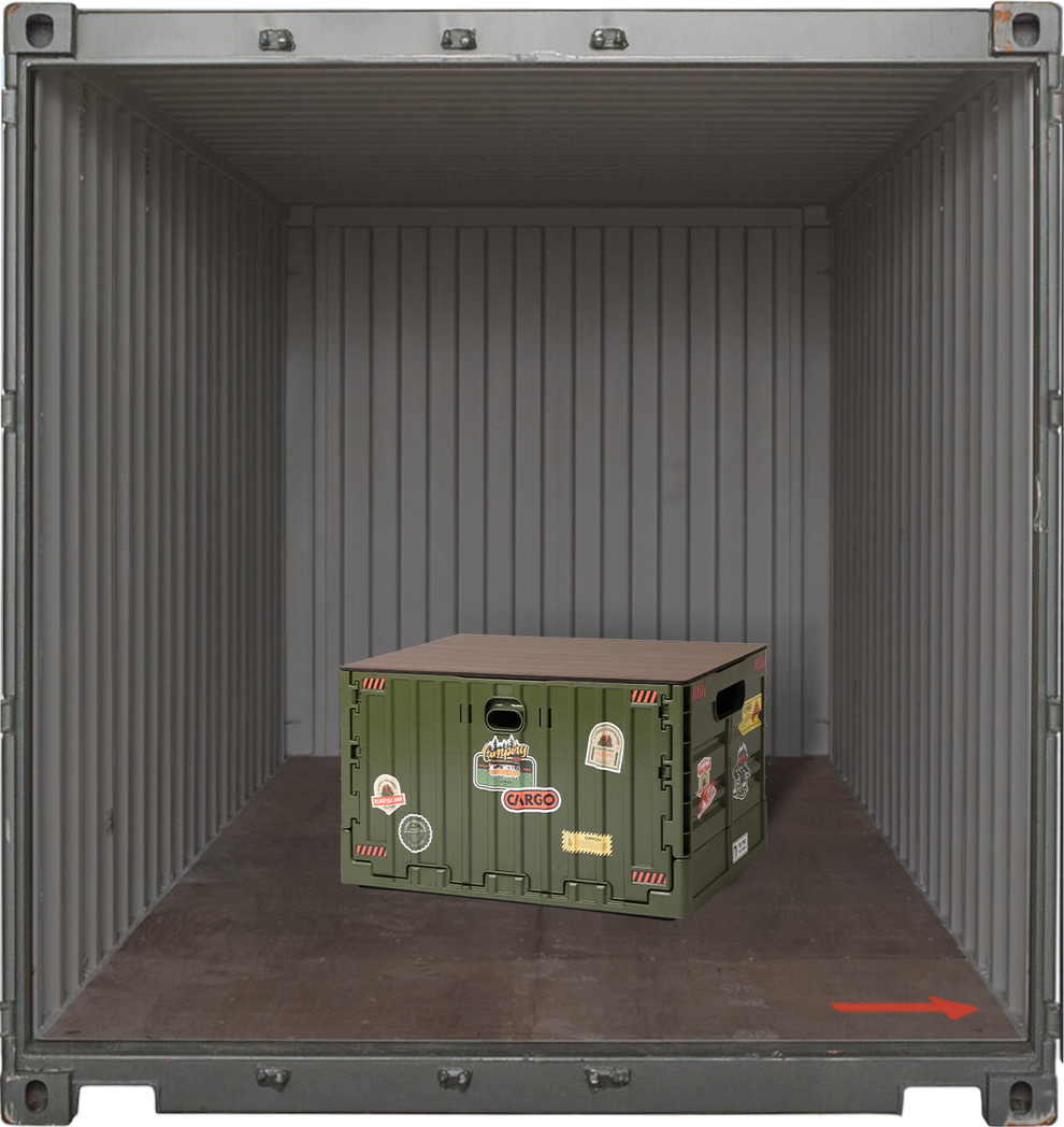 SIGNATURE FOLDING BOX – CARGO CONTAINER