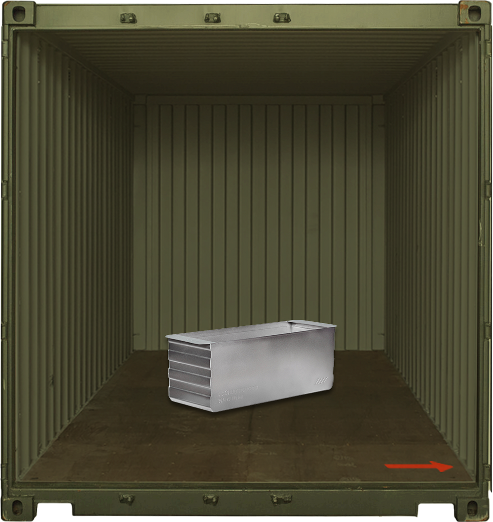HALF STORAGE BOX – CARGO CONTAINER